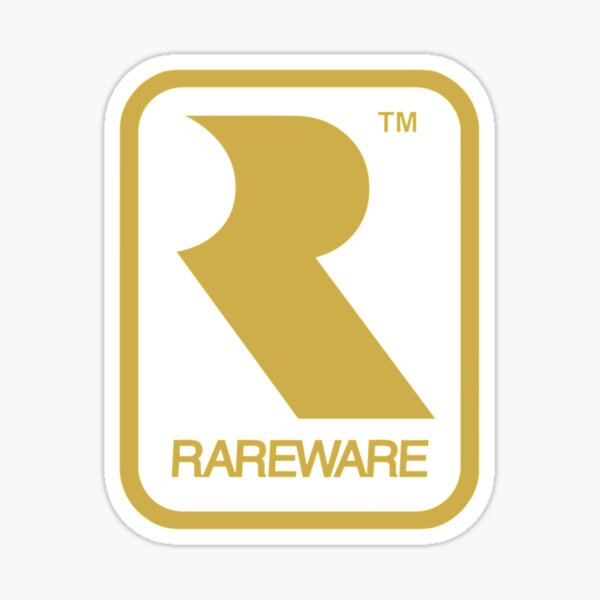 "Rareware Logo Tee Tri-blend " Sticker for Sale by IYKYKnyc | Redbubble