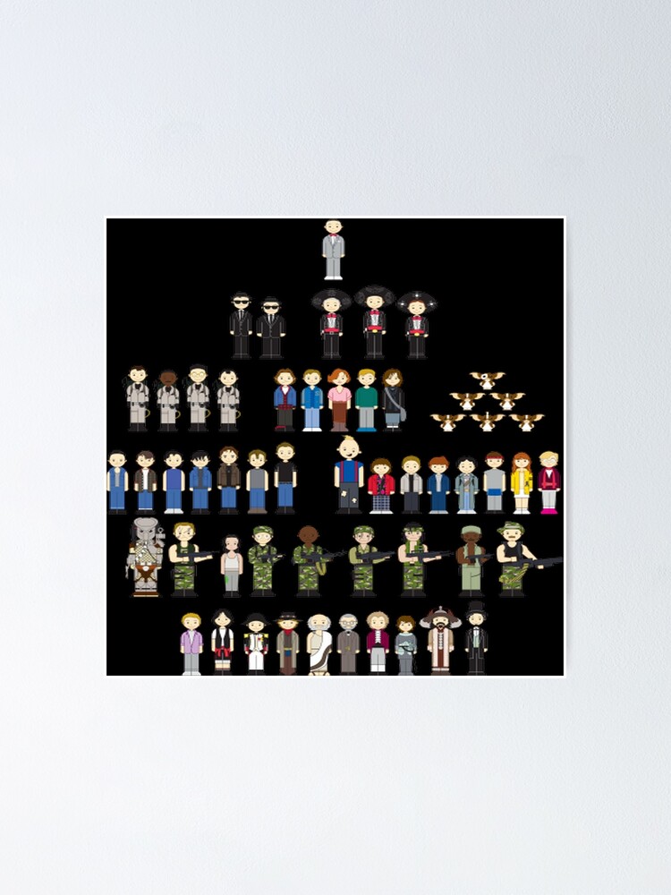 "Counting-in-the-80s" Poster for Sale by Empsy36tea | Redbubble