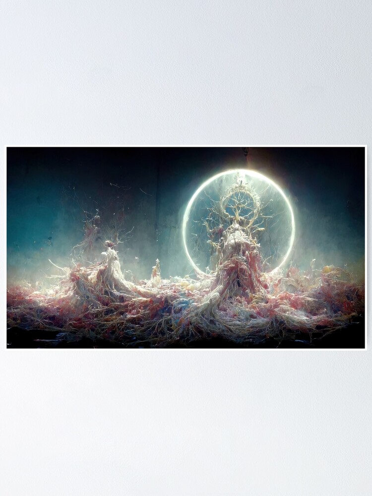 "Shrine of Divine Horrors" Poster for Sale by Jacob-Montanez | Redbubble