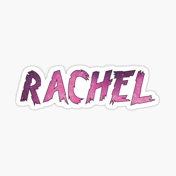 "RACHEL Name IV - My name is RACHEL - typography name - Galaxy Vibe ...