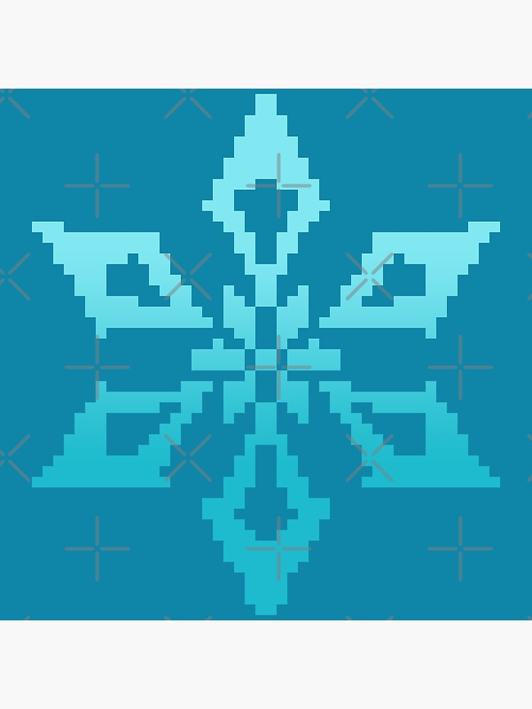 "Cyro Elements Genshin Impact Pixel Art" Poster for Sale by grphc-dsg21 ...