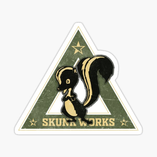 "Skunk Works USAF US Air ForceTriangle" Sticker for Sale by ...