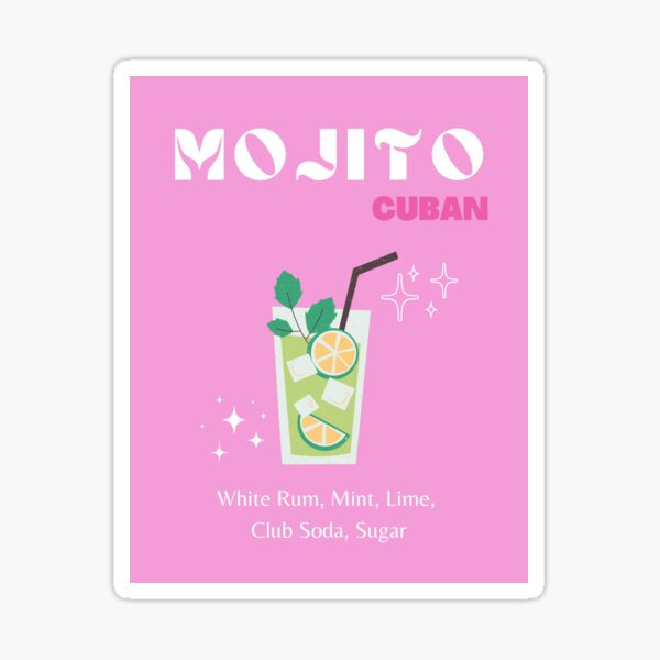 "Mojito, Cocktail, Drinks, Cocktail Art, Pink Cocktail, Preppy, Preppy ...