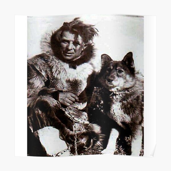 Poster « Route de Leonhard Seppala et togo iditoa », par USATRAVEL ...