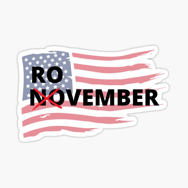"Rovember" Sticker for Sale by kingsstudio | Redbubble