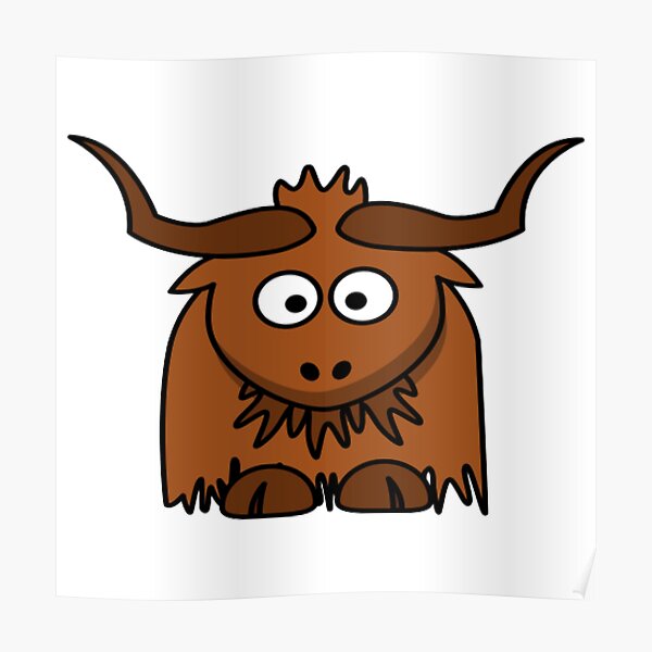 "YIK YAK" Poster for Sale by KatisDesign | Redbubble