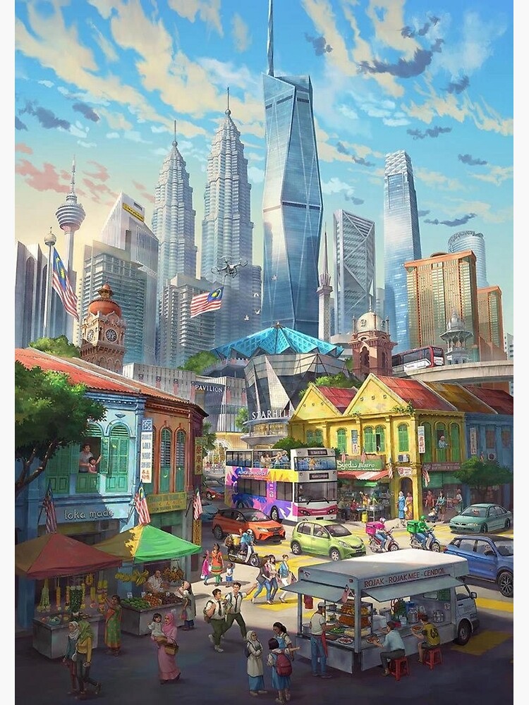 "Malaysia, Twin Tower, KLCC, Pretonas Tower, Tower Merdeka 118, Merdeka ...