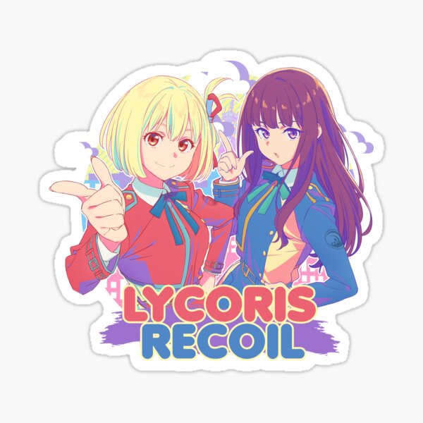 "Lycoris Recoil" Sticker for Sale by animesz | Redbubble