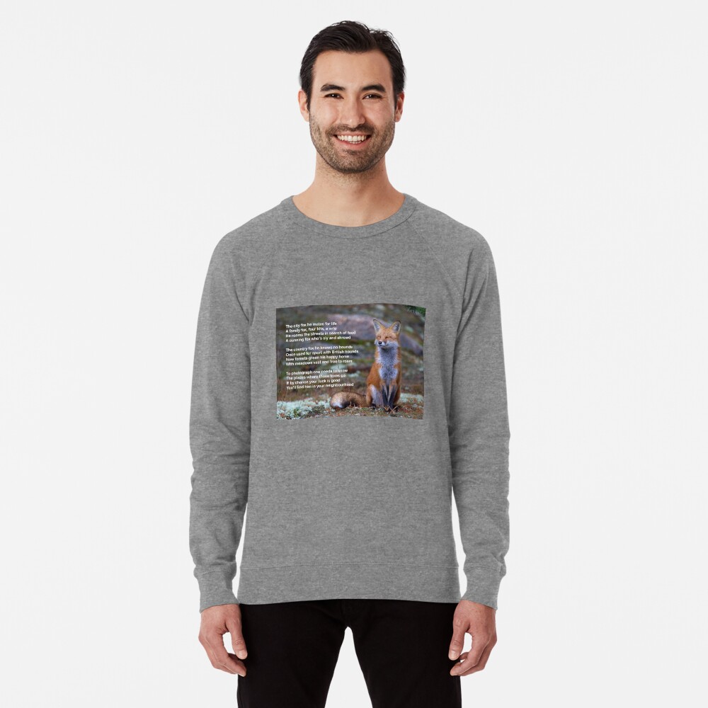 "A Red Fox Poem" Sticker for Sale by James Cumming | Redbubble