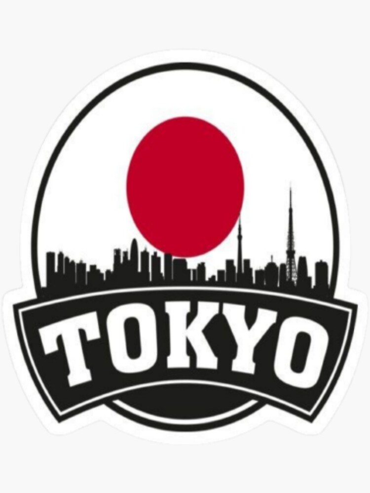 "TOKYO " Sticker for Sale by AADesigns7 | Redbubble