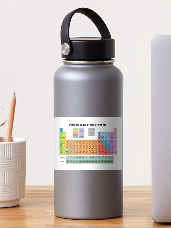 "periodic table of the elements 5" Sticker for Sale by BekimART | Redbubble