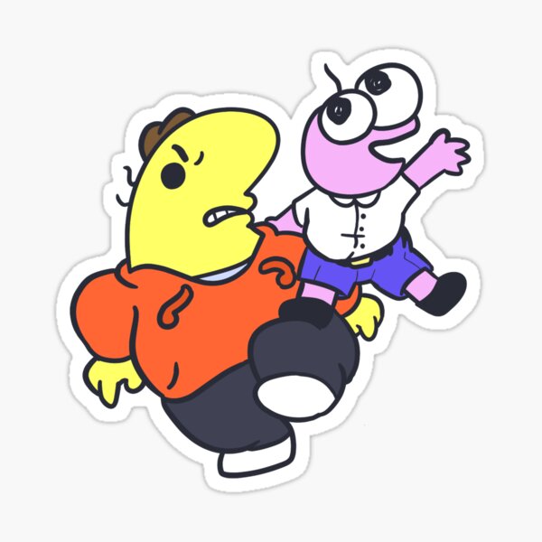 "Smiling Friends" Sticker for Sale by JosslyDraws | Redbubble
