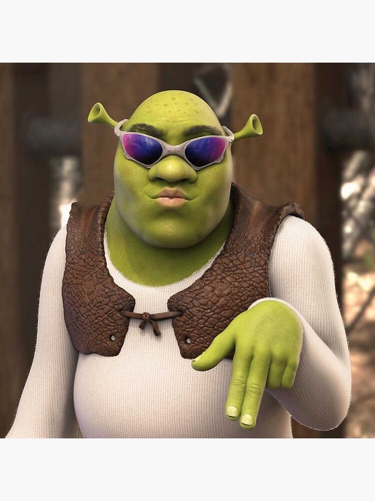"Sassy shrek" Poster for Sale by FunkisDesignes | Redbubble