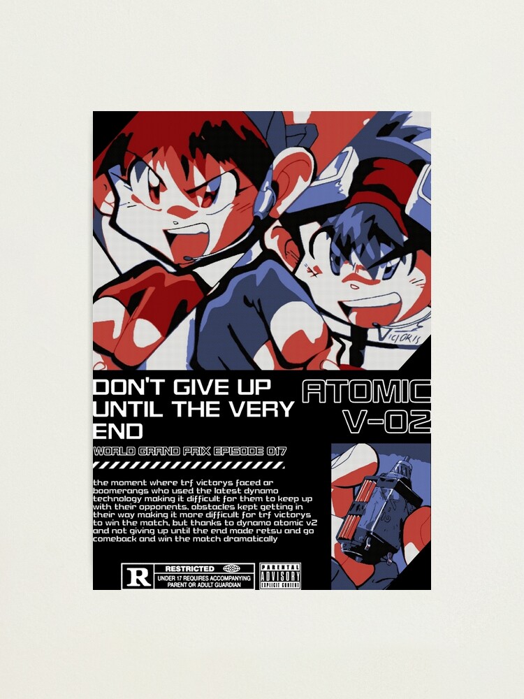 Lámina fotográfica «Retsu Go Seiba Bakusou Kyoudai Let's and Go WGP ...