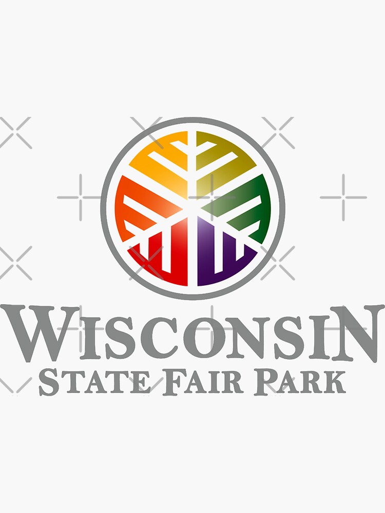 "Wisconsin State Fair Park Logo" Sticker for Sale by Publique | Redbubble