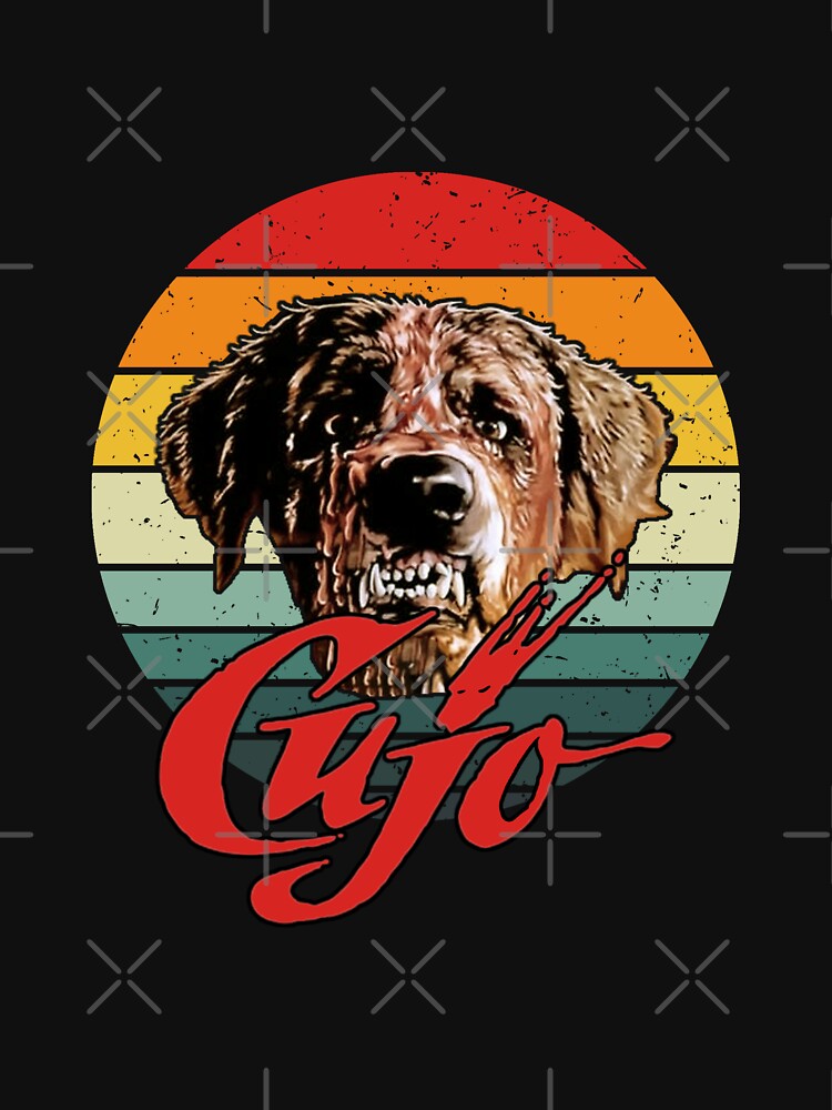 "Cujo Retro Vintage" Essential T-Shirt for Sale by lucabertina | Redbubble