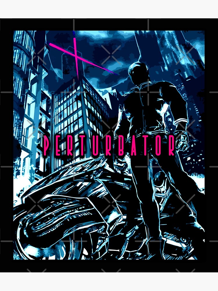 "Perturbator Comic Book Cover" Poster for Sale by xxXVintageXxx | Redbubble