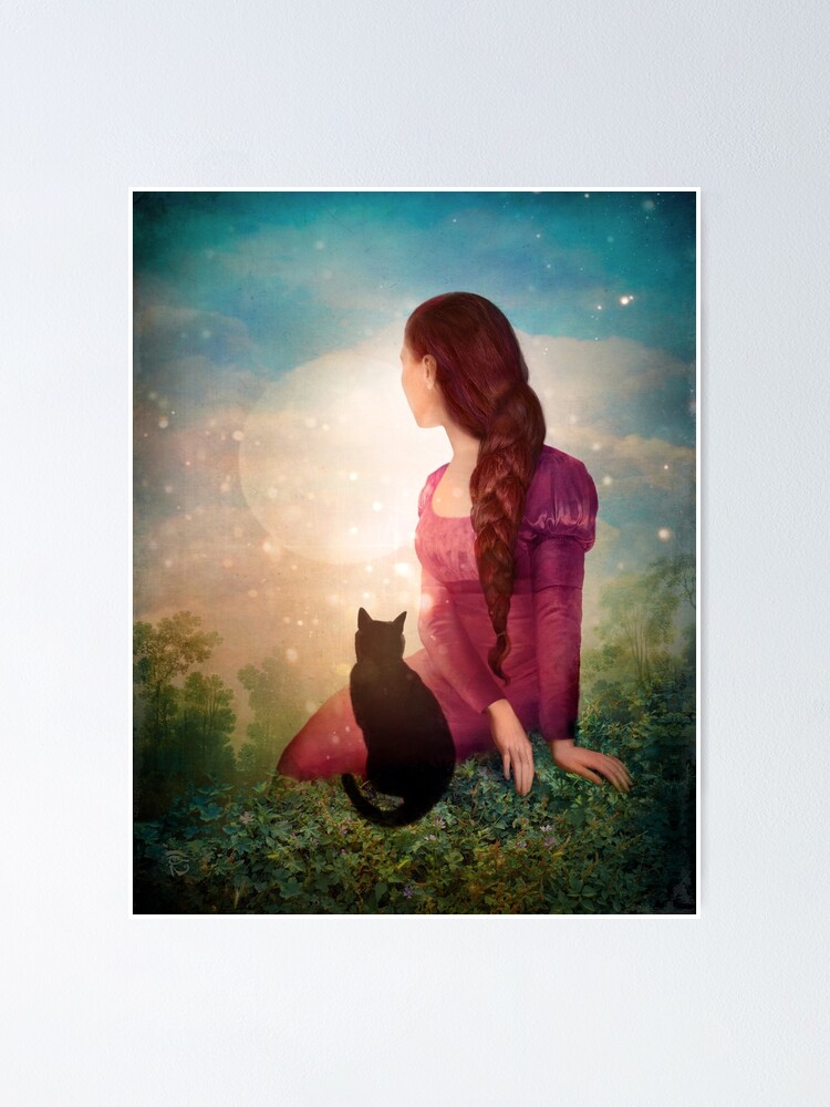 "Moon rising" Poster by ChristianSchloe | Redbubble
