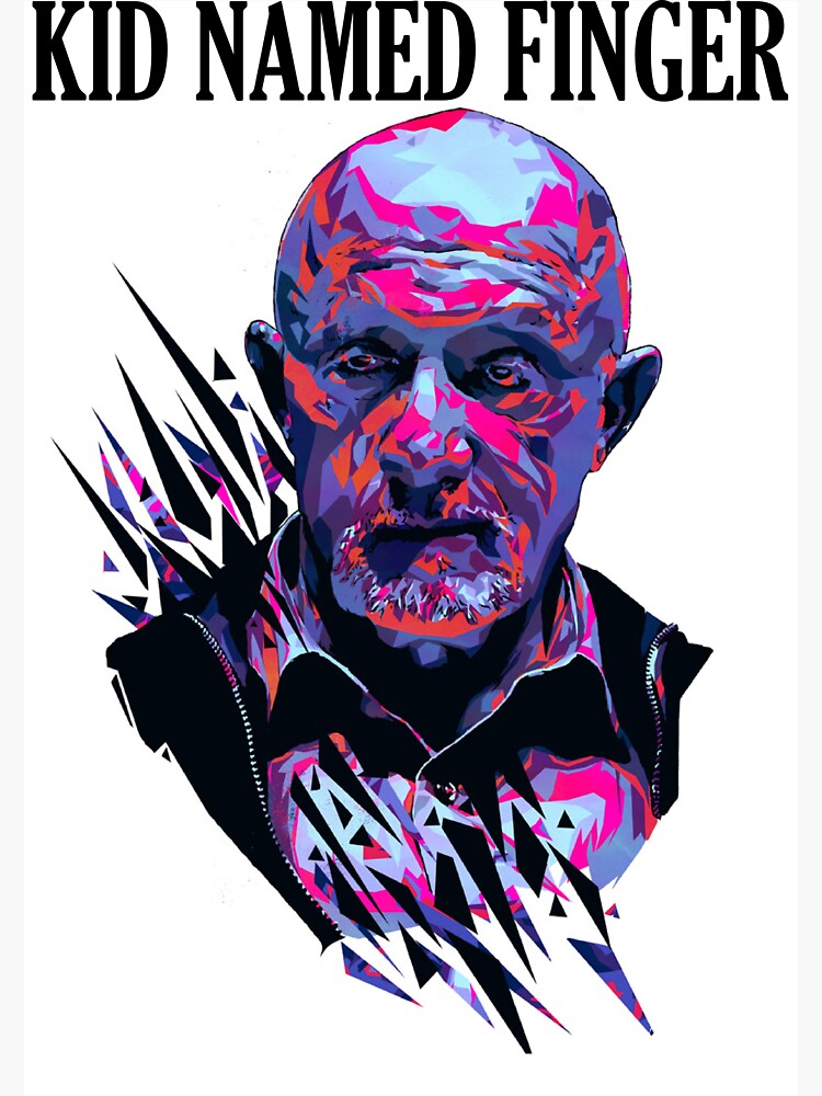 "Kid Named Finger" Sticker for Sale by LukeWharton | Redbubble