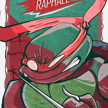 "raphael TMNT" Sticker for Sale by danielport | Redbubble