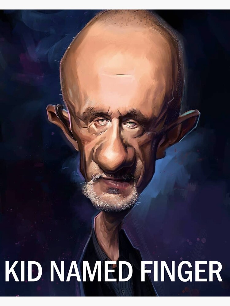"Kid Named Finger" Sticker for Sale by LukeWharton | Redbubble