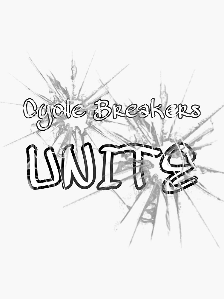 "Cycle Breakers Unite (style1)" Sticker for Sale by acfilmsofficial ...