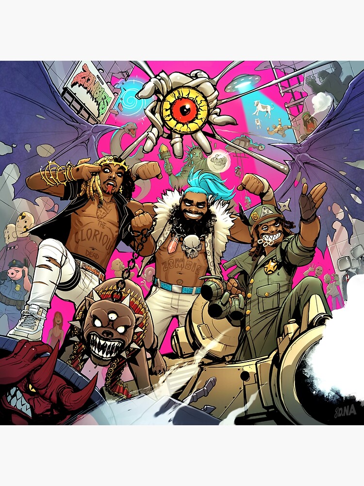 "Zombies 3001 a laced odyssey" Poster for Sale by likaytapai | Redbubble