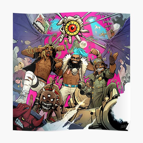 "Zombies 3001 a laced odyssey" Poster for Sale by likaytapai | Redbubble