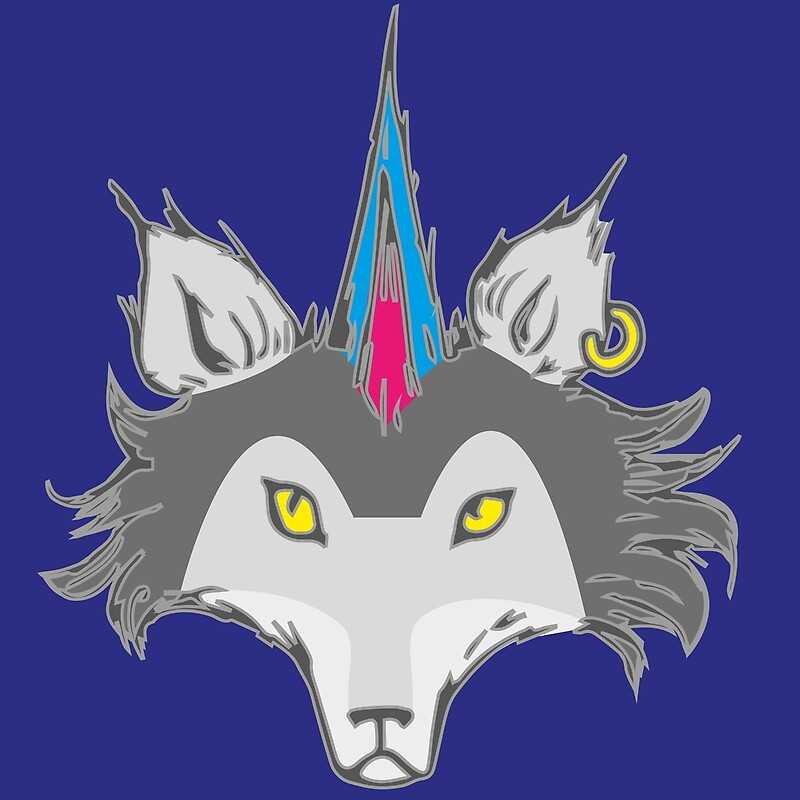 "Pack Punk - Wolf" by wigilwigil | Redbubble