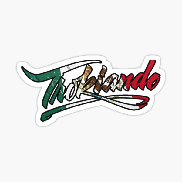 Pegatina «Trokiando - Logotipo de México» de ZacharyRussell2 | Redbubble