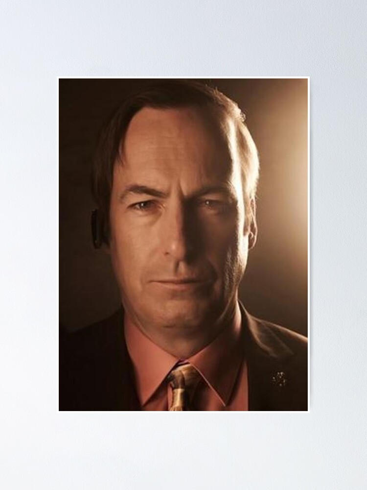 "Saul goodman face" Poster for Sale by FunkisDesignes | Redbubble