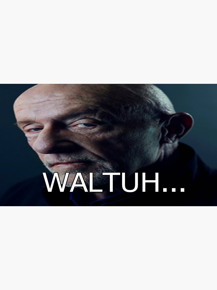 "Mike Ehrmentraut, waltuh" Sticker for Sale by FunkisDesignes | Redbubble