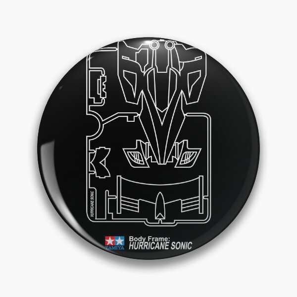 "Hurricane Sonic Body Frame Mini 4WD Tamiya Bakusou Kyoudai Lets and Go ...