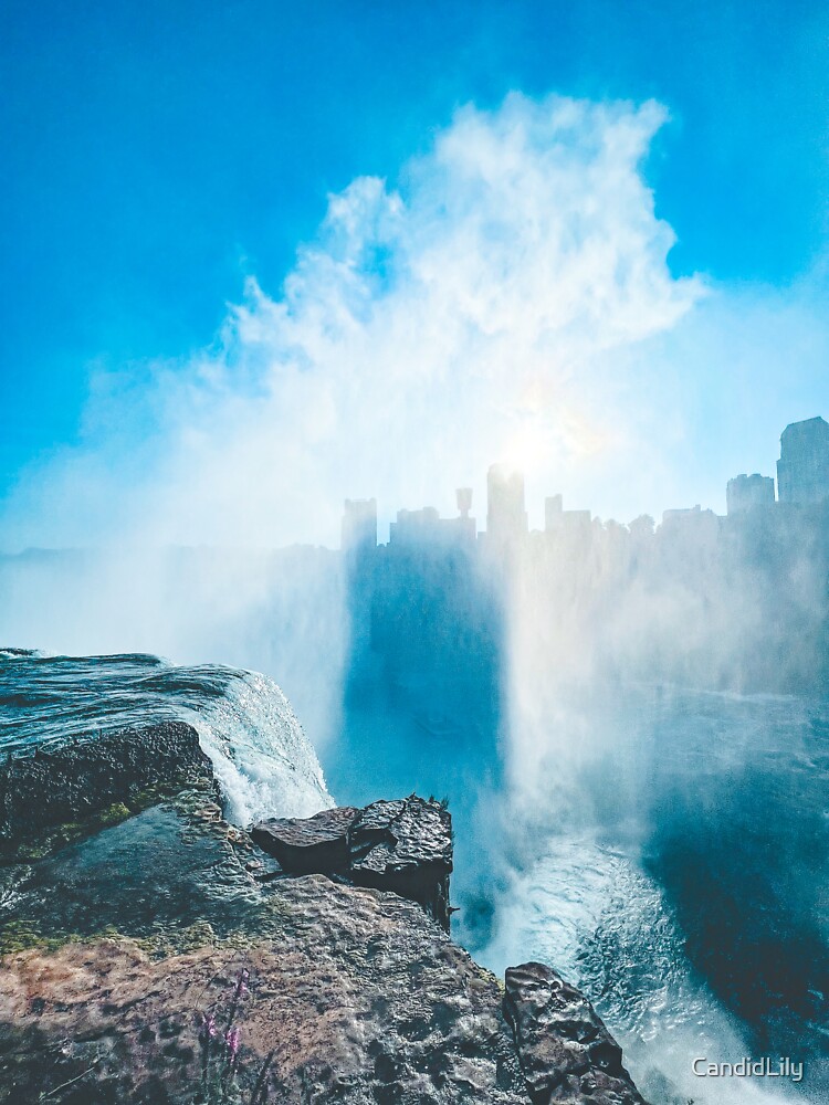 "Niagara in the Mist" Sticker for Sale by CandidLily | Redbubble