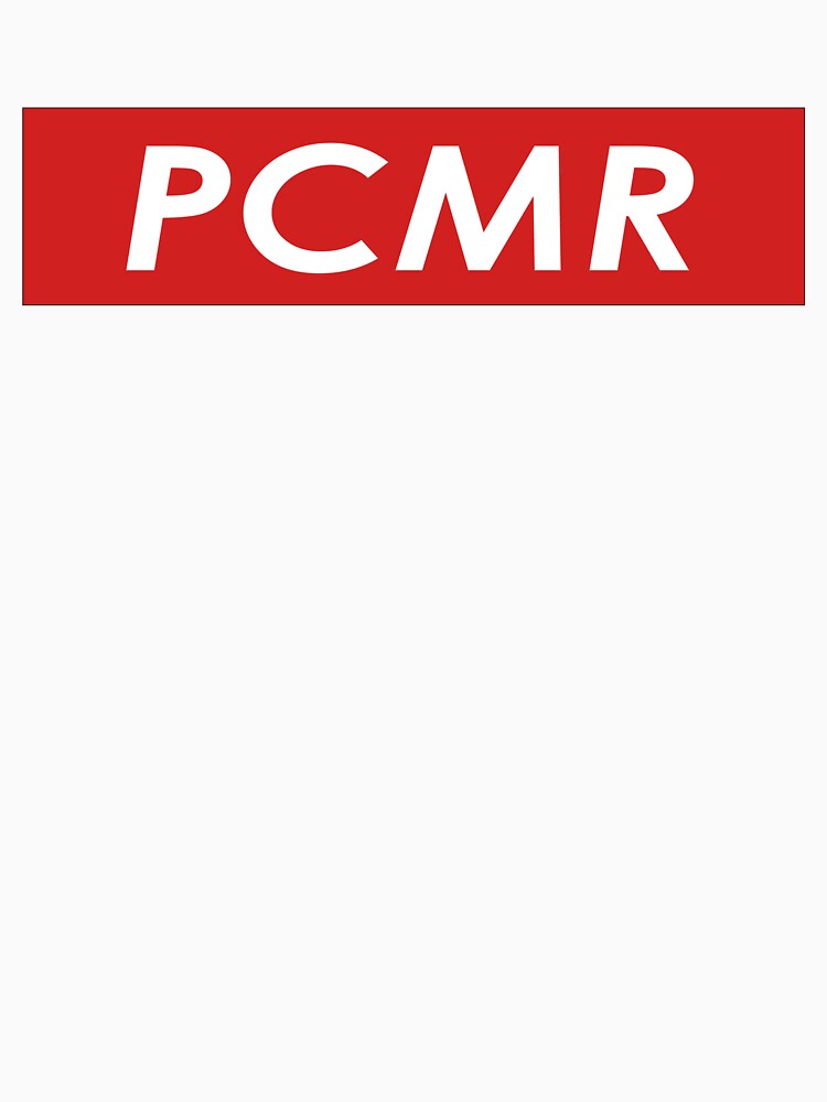 "PCMR" T-Shirt von teeprintsio | Redbubble