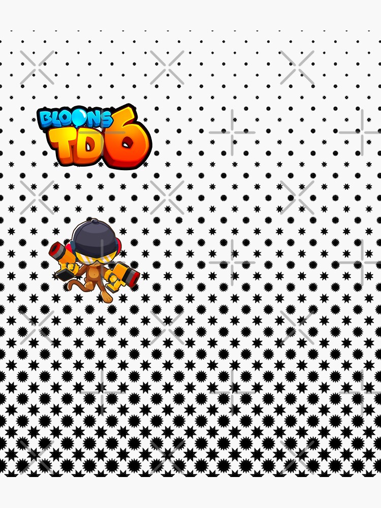 "The Bloons Td 6" Sticker for Sale by LophiaLizaraga | Redbubble