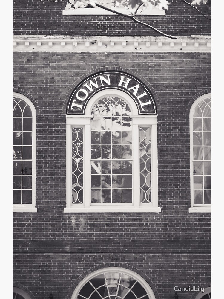 "Salem Town Hall" Sticker for Sale by CandidLily | Redbubble