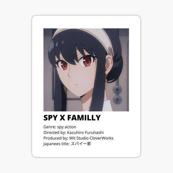 " Spy x Family Yor forger" Sticker for Sale by DiverseBoutique | Redbubble