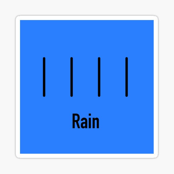 "Hidden Rain Village Naruto" Sticker for Sale by nurdraws | Redbubble