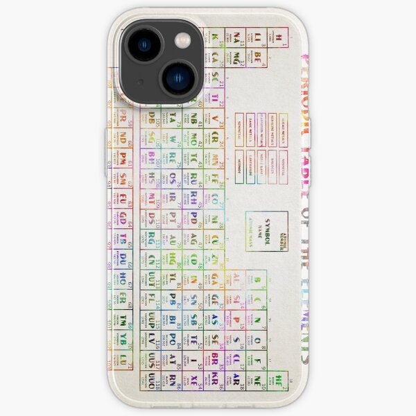 "periodic table of the elements 10" iPhone Case for Sale by BekimART ...