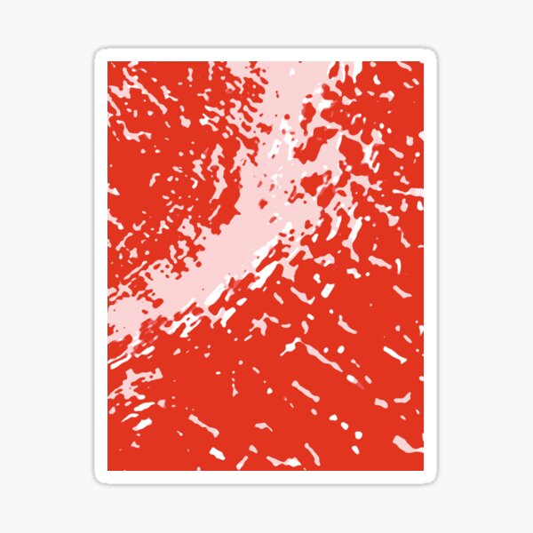 "THE MILKY WAY - RED - DOOR" Sticker for Sale by Jeromehemain | Redbubble