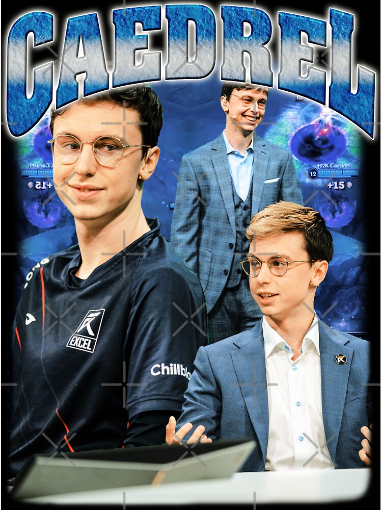 "Caedrel Vintage" Sticker for Sale by YoungAjisai | Redbubble