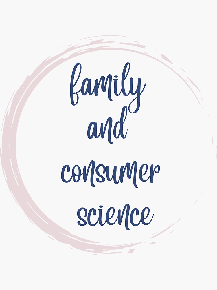 "family and consumer science teacher" Sticker for Sale by HassaneGribi ...