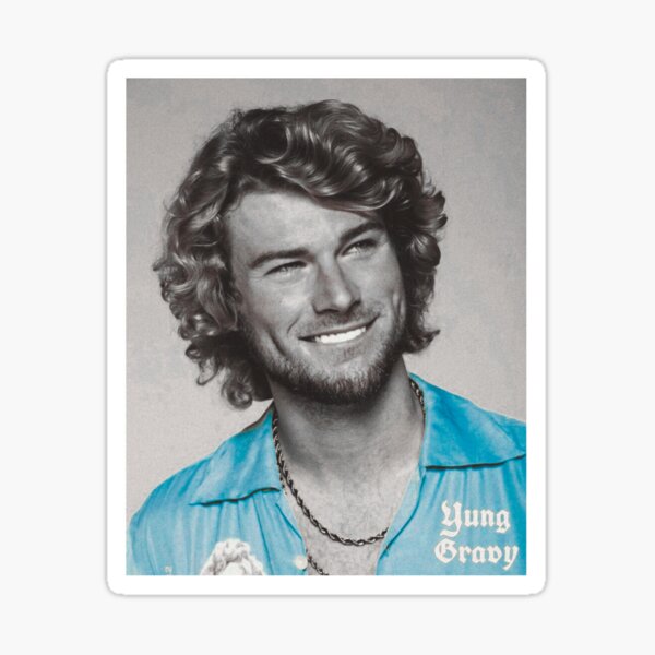 "Yung Gravy" Sticker for Sale by DBilbao | Redbubble