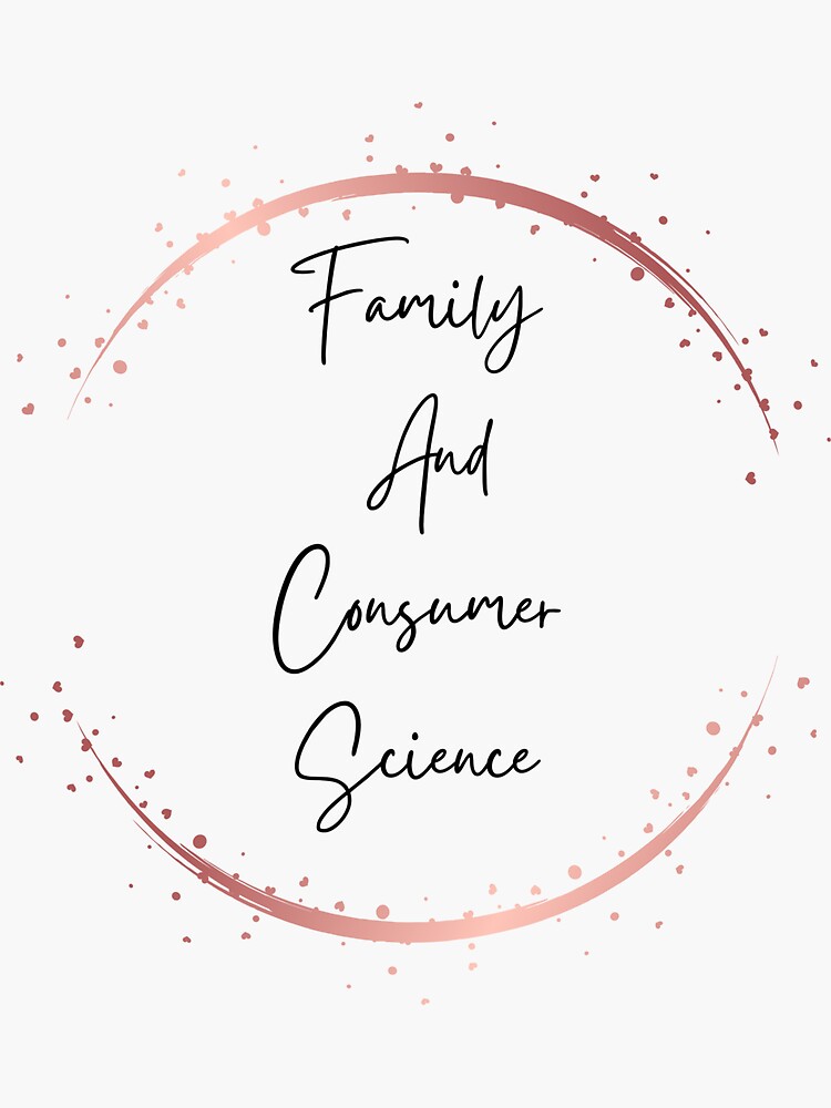 "family and consumer science teacher" Sticker for Sale by HassaneGribi ...