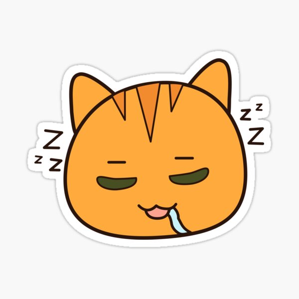 "Timmy falls asleep" Sticker for Sale by smitten-kittens | Redbubble
