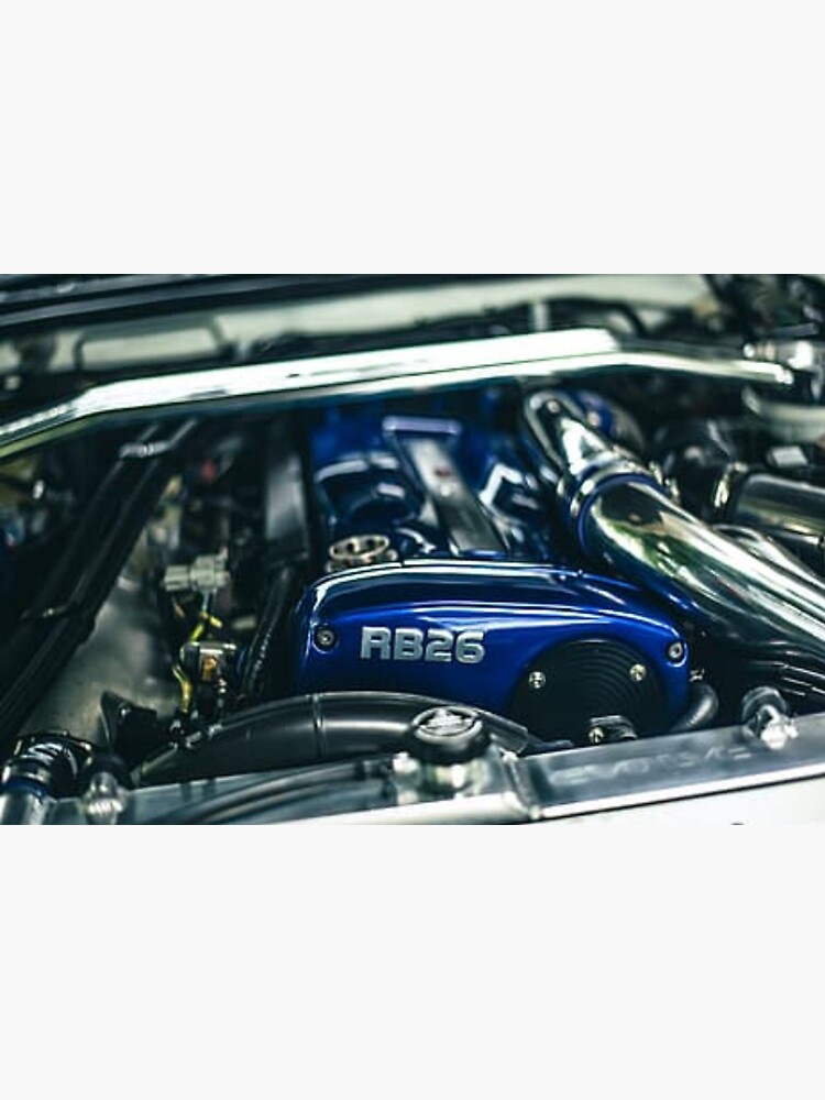 "Blue Nissan RB26" Sticker for Sale by shanilhasantha | Redbubble