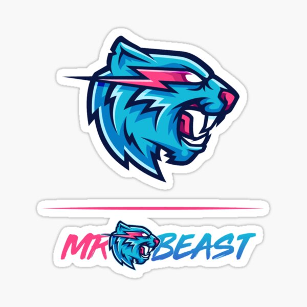 "mr beast mrbeast6000 " Sticker for Sale by Danielitteshop | Redbubble
