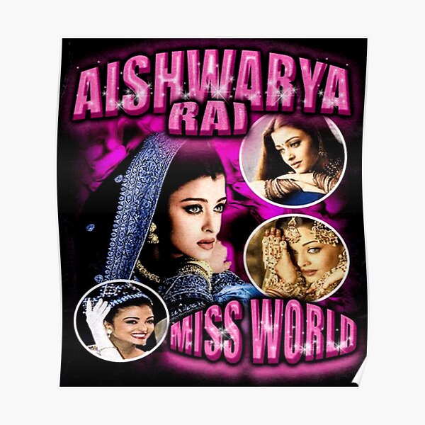 "Aishwarya Rai" Poster for Sale by SHOP239939 | Redbubble