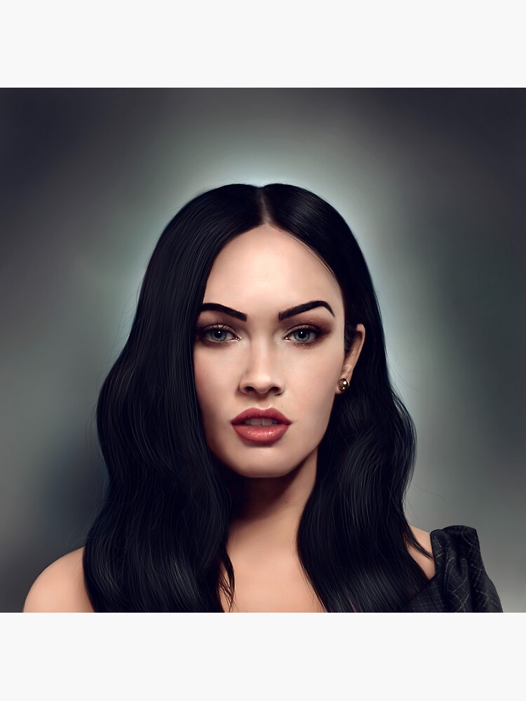 "Megan Fox" Sticker by mae5tr0 | Redbubble